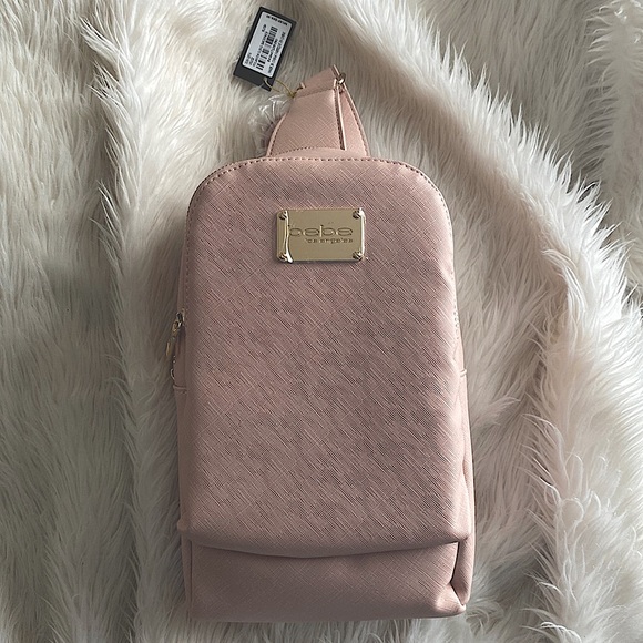 bebe | Bags | Nwt Bebe Pink One Shoulder Sling Mini Backpack | Poshmark